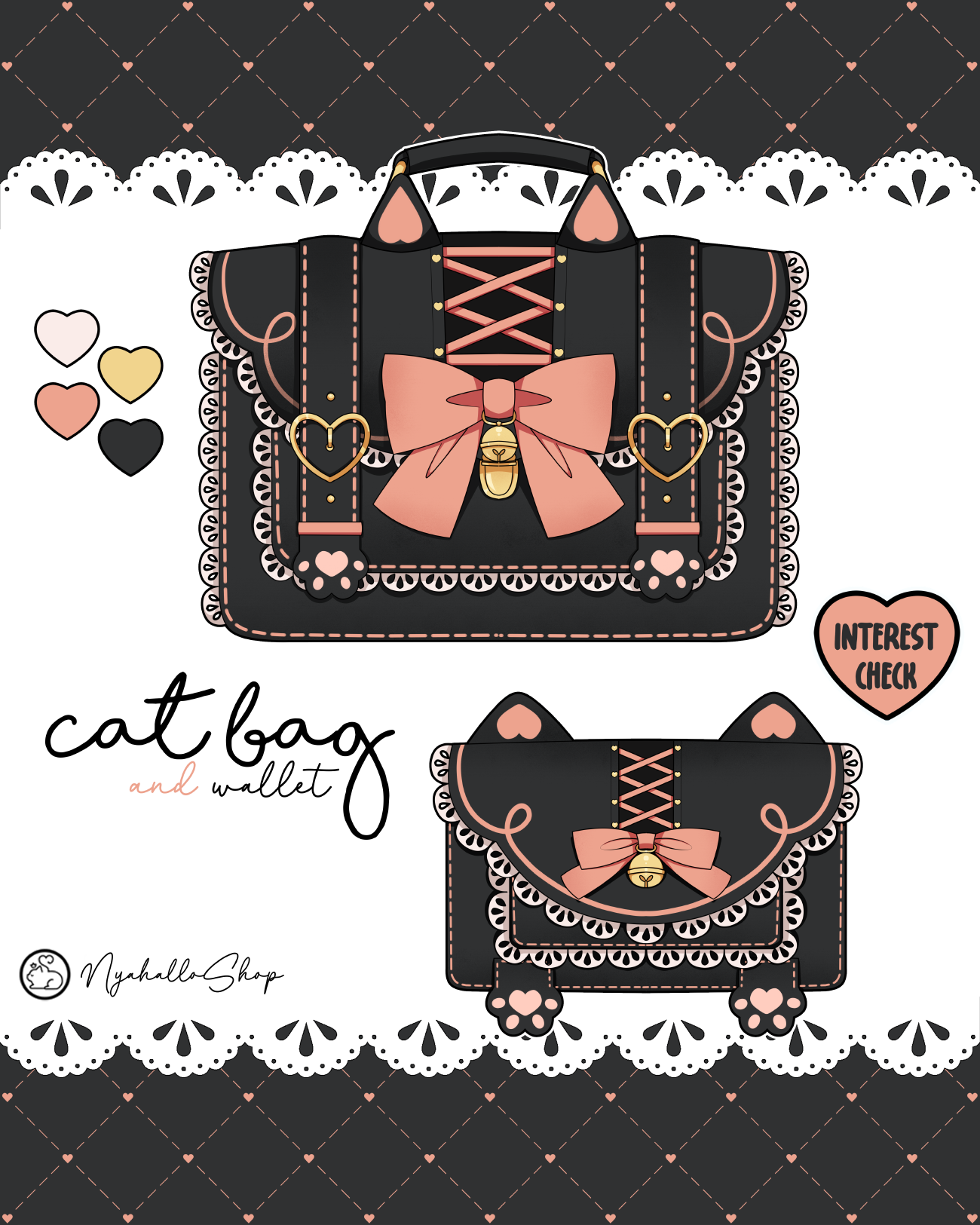 Kawaii Kitty Bag – Nyahallo