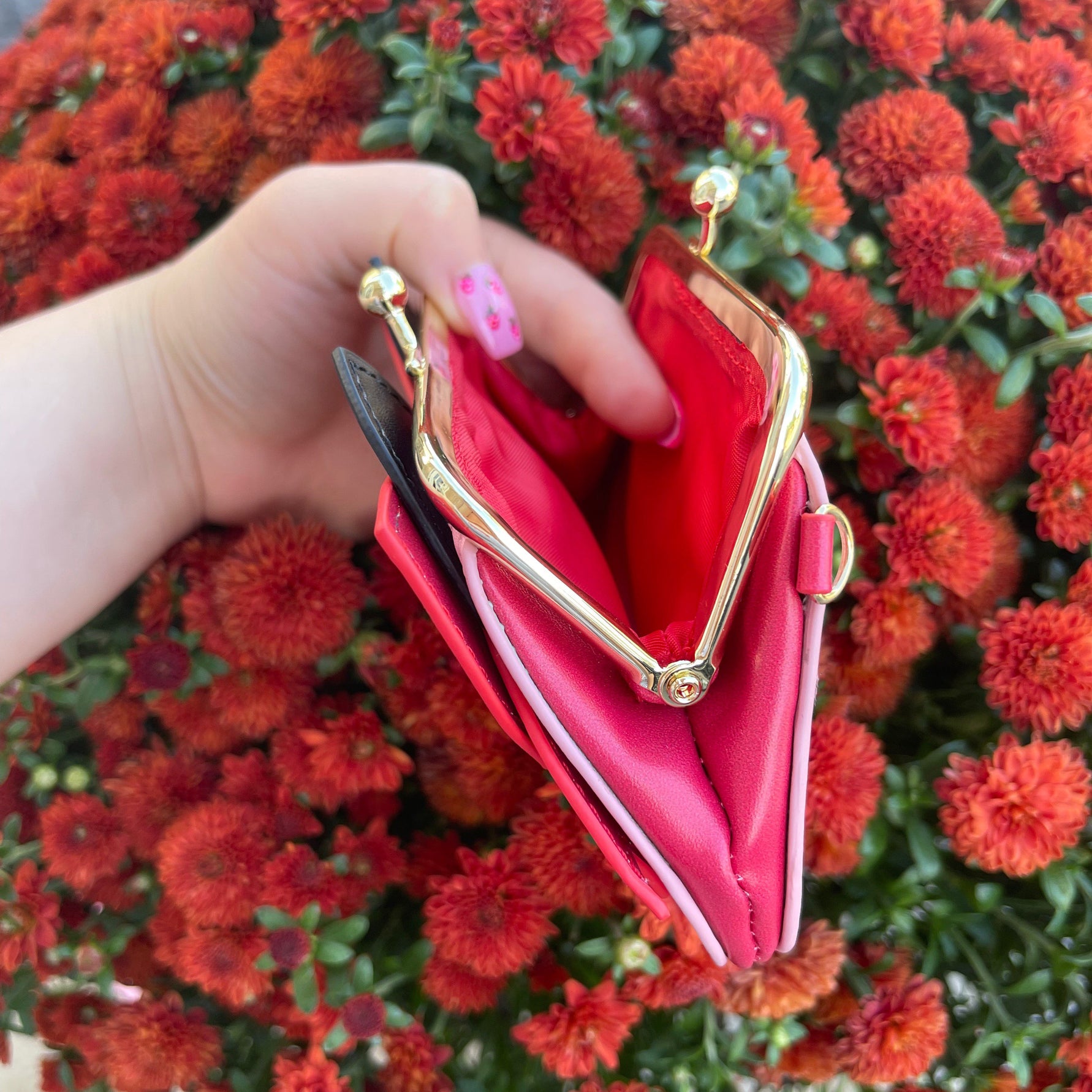 Ichigo Present Bow Coin Purse with Kisslock Opening – Nyahallo